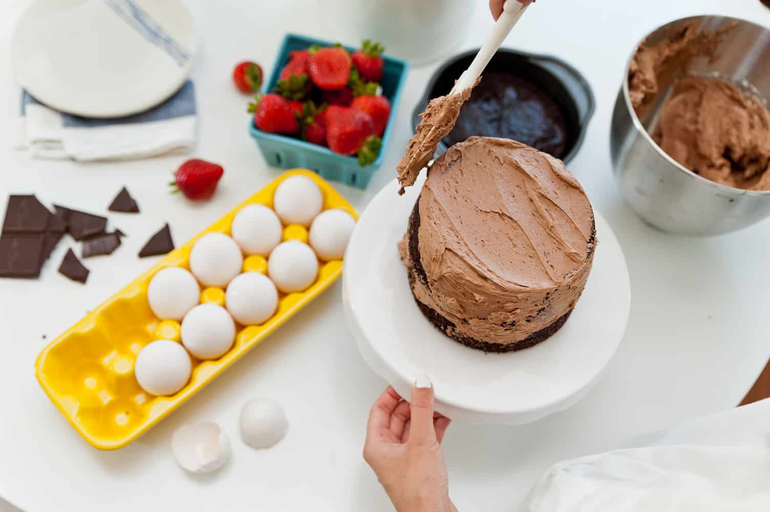 Best Chocolate Cake With The KitchenAid Artisan Mini - A Taste of Koko