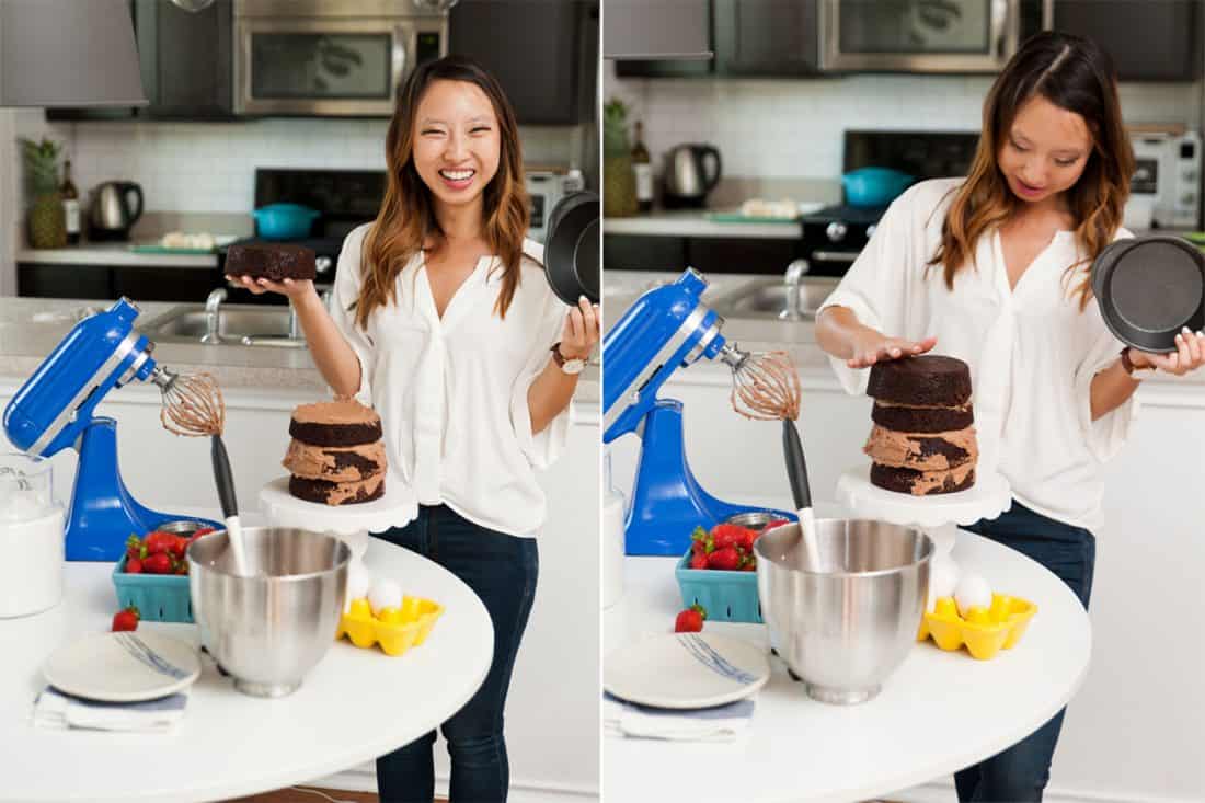 Best Chocolate Cake With The KitchenAid Artisan Mini - A Taste of Koko