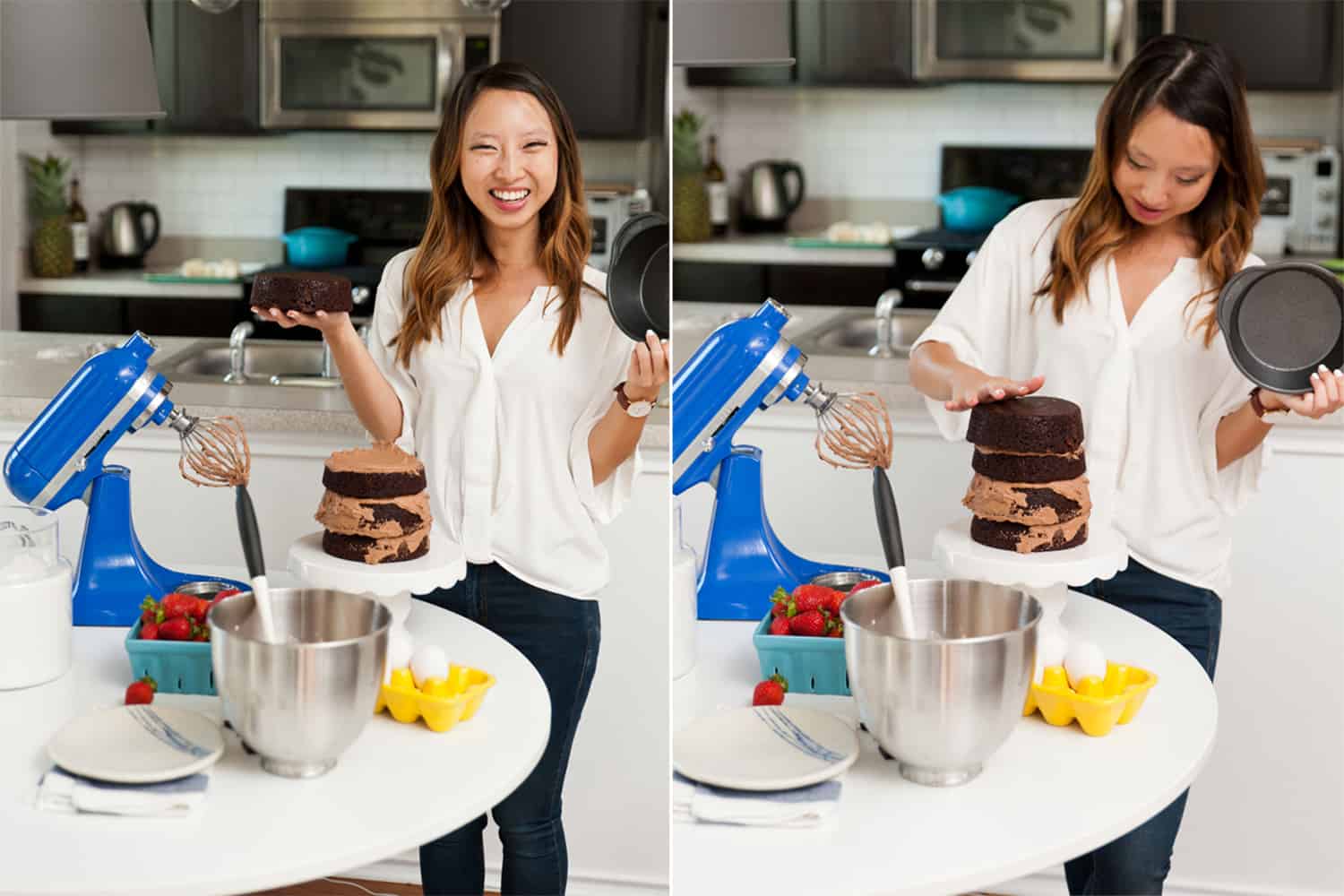 Best Chocolate Cake With The KitchenAid Artisan Mini - A Taste of Koko