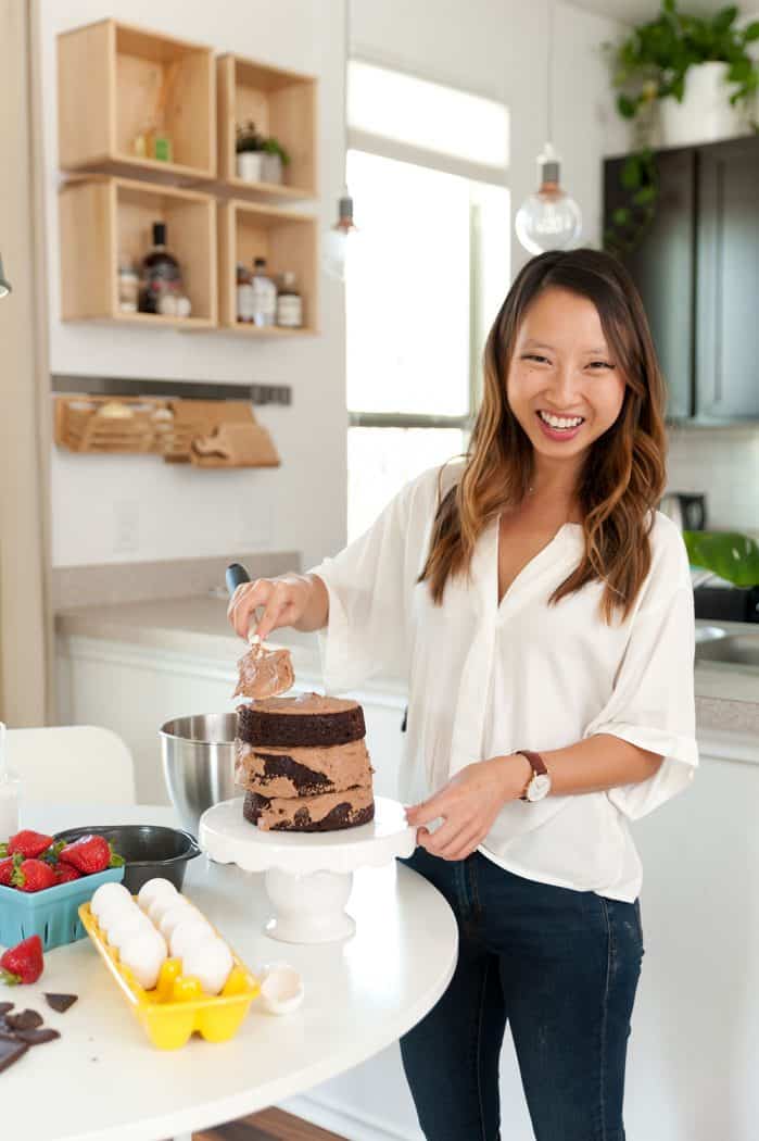 Best Chocolate Cake With The KitchenAid Artisan Mini - A Taste of Koko