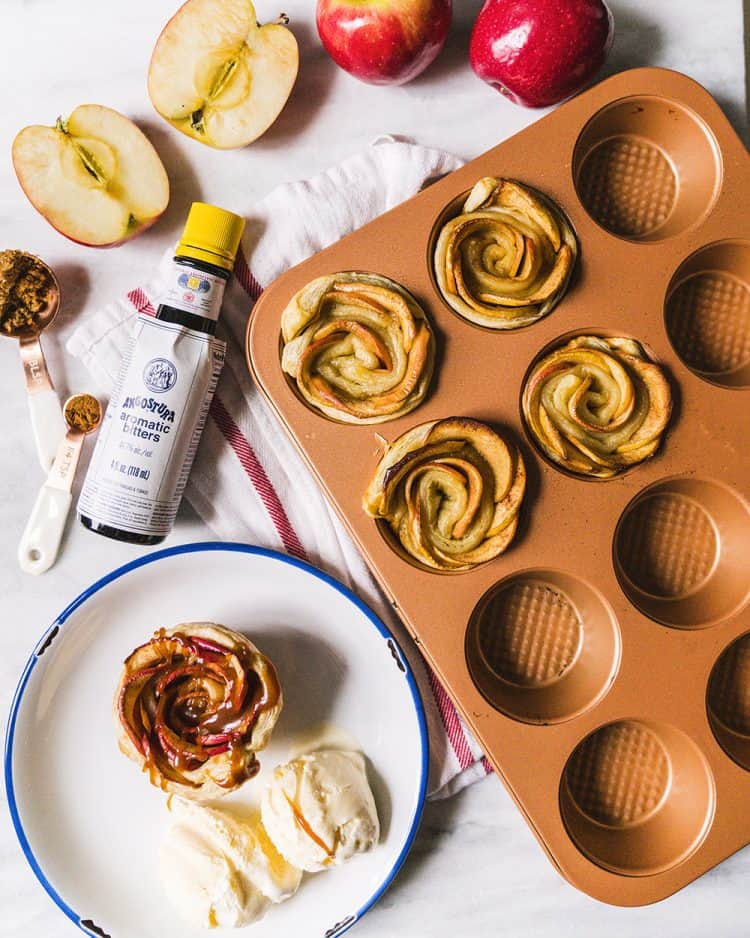 Mini Rose Apple Pie Step-By-Step Recipe | A Taste of Koko