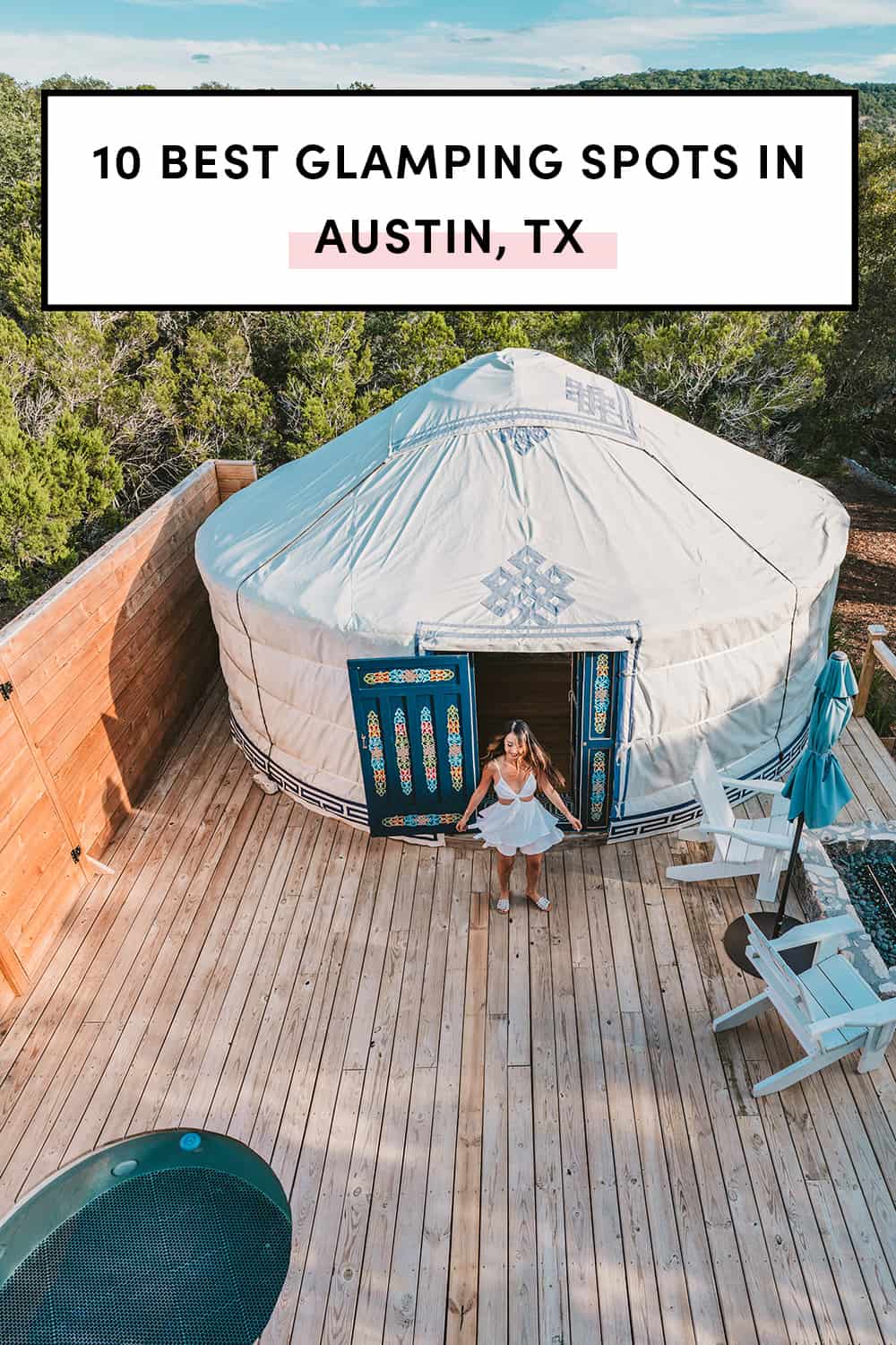 11 Best Spots For Glamping Near Austin | A Taste of Koko