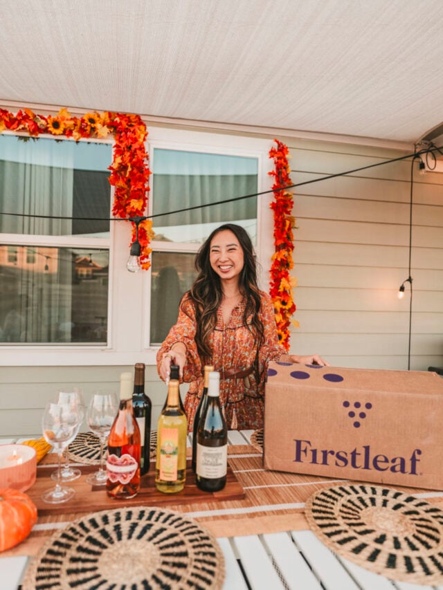 Backyard Dinner Party & Wine Tasting With Firstleaf Wine Club Story - A Taste of Koko